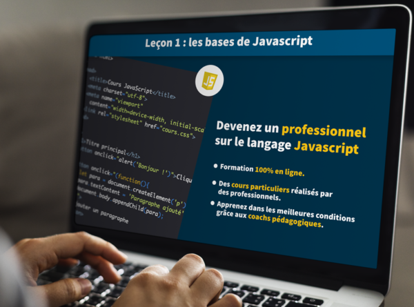 Formation JavaScript En Ligne - Ultra-Personnalisée