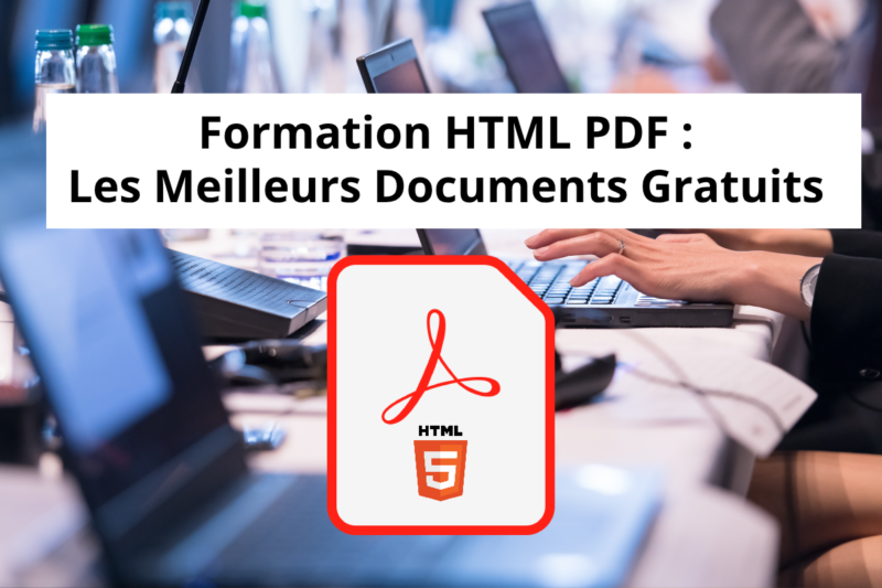 Formation HTML PDF : Les Meilleurs Documents Gratuits