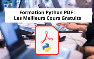 Formation Python PDF : Les Meilleurs Cours Gratuits