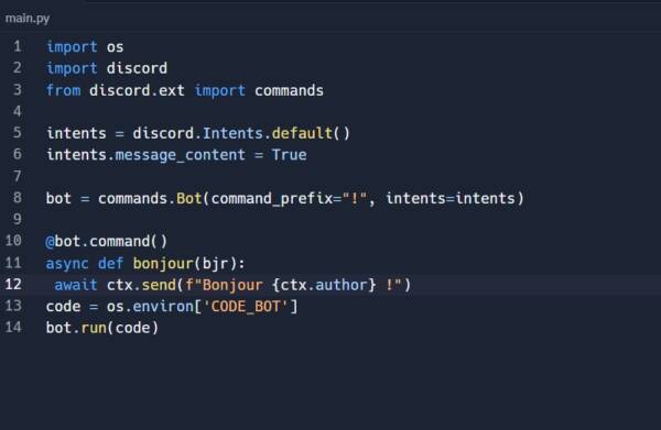 Comment Créer Un Bot Discord Avec Python