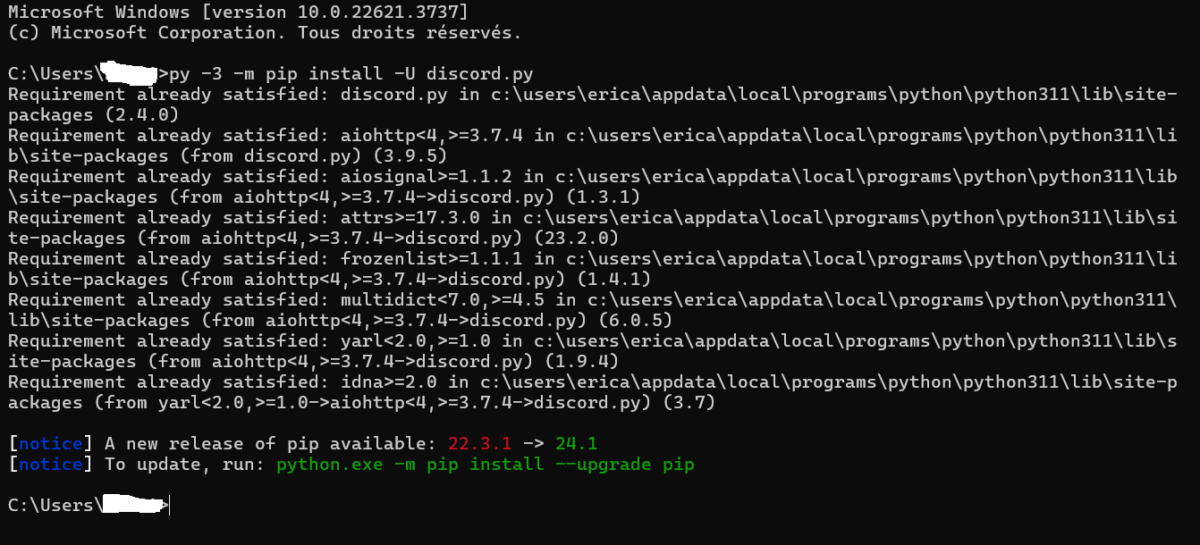 Comment créer un bot discord avec Python